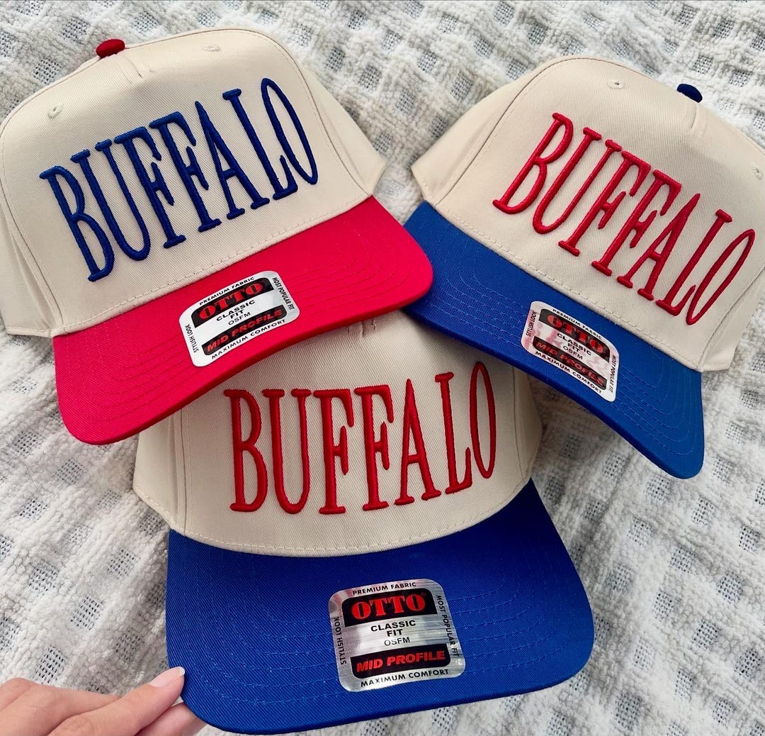 Custom 3D Puff Embroidered Cap - Side & Back Embroidery - Gameday Gear ...