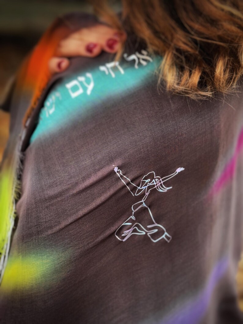 NOVA Tallit Organic Silk Modal | Hand-made, One-of-a-kind Designer ...