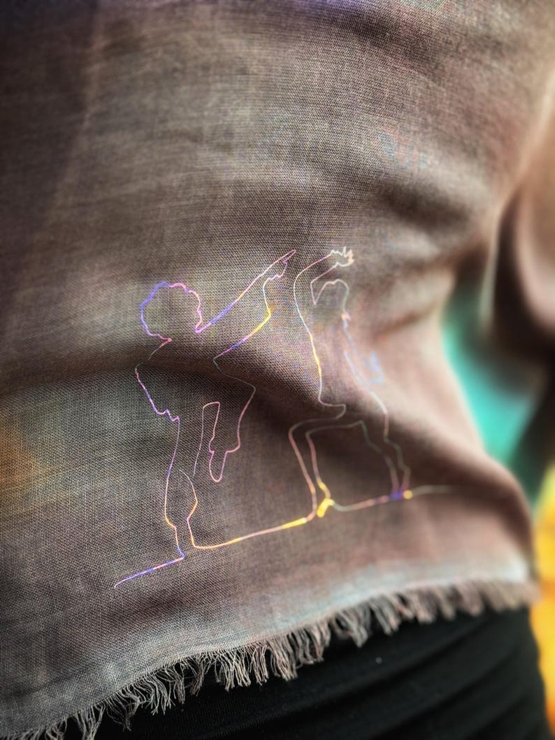 NOVA Tallit Organic Silk Modal | Hand-made, One-of-a-kind Designer ...