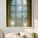 Stained Glass Window, Art Print, Church Light, Mandala Decor, Digital ...