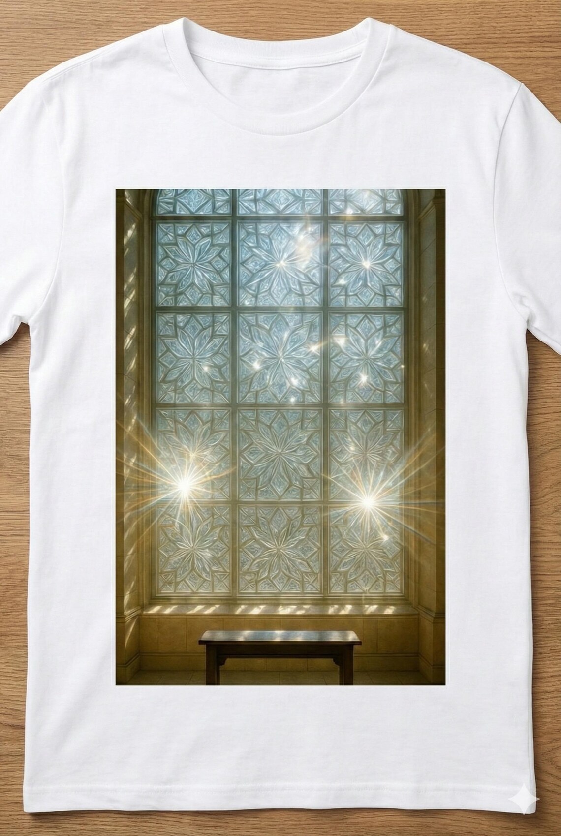 Stained Glass Window, Art Print, Church Light, Mandala Decor, Digital ...