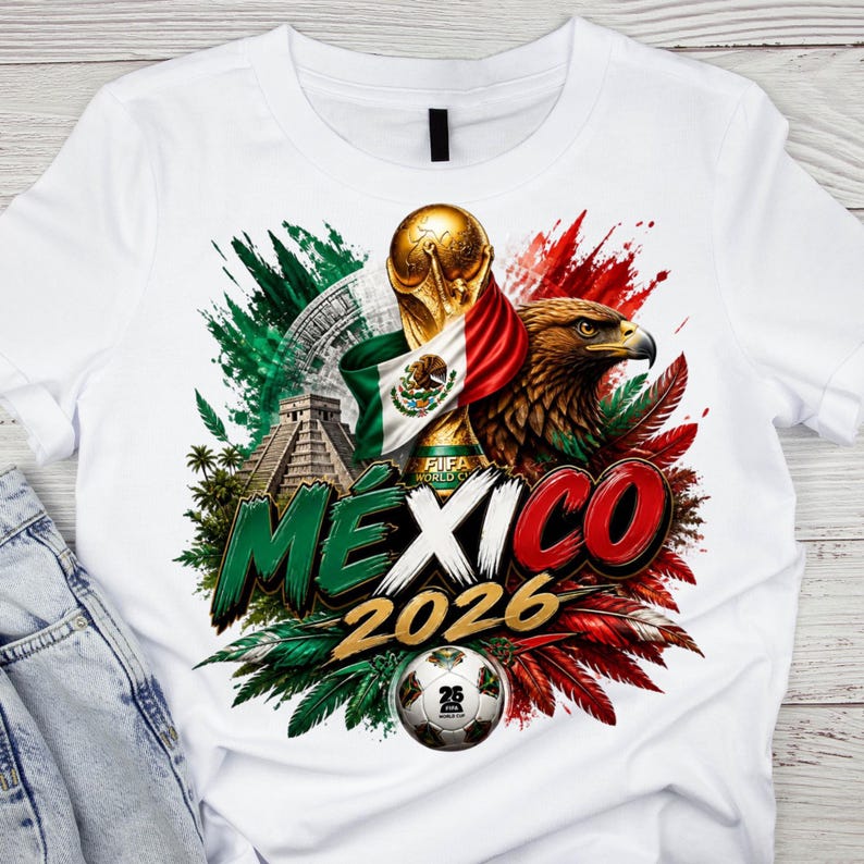 40+ Mexico World Cup 2026 PNG Bundle, Soccer Clipart, Football Fan ...