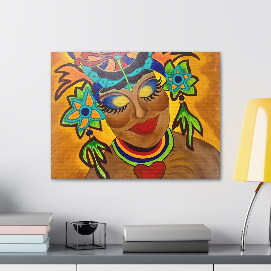 Samba, Print Canvas Gallery Wraps, Print on Canvas, Samba Dancer ...