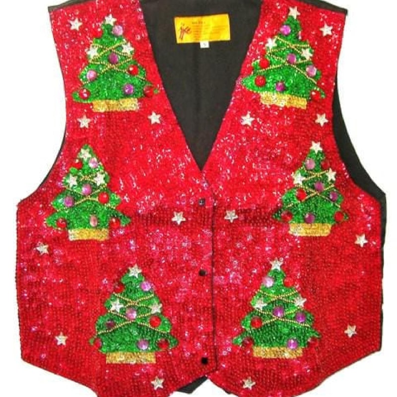 Vintage Red Beaded Top - Etsy