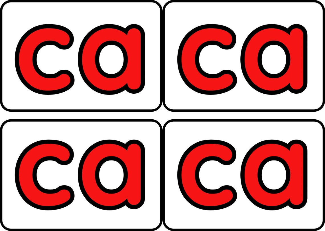 Malay Syllables Flashcards: Ba Ca Da Phonics - Early Reading (PDF ...