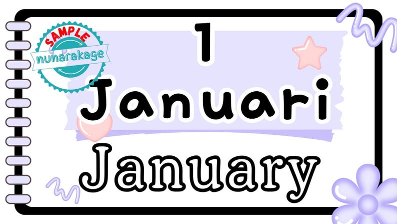 Months of the Year Flashcards Printable | Pastel Calendar Cards for ...