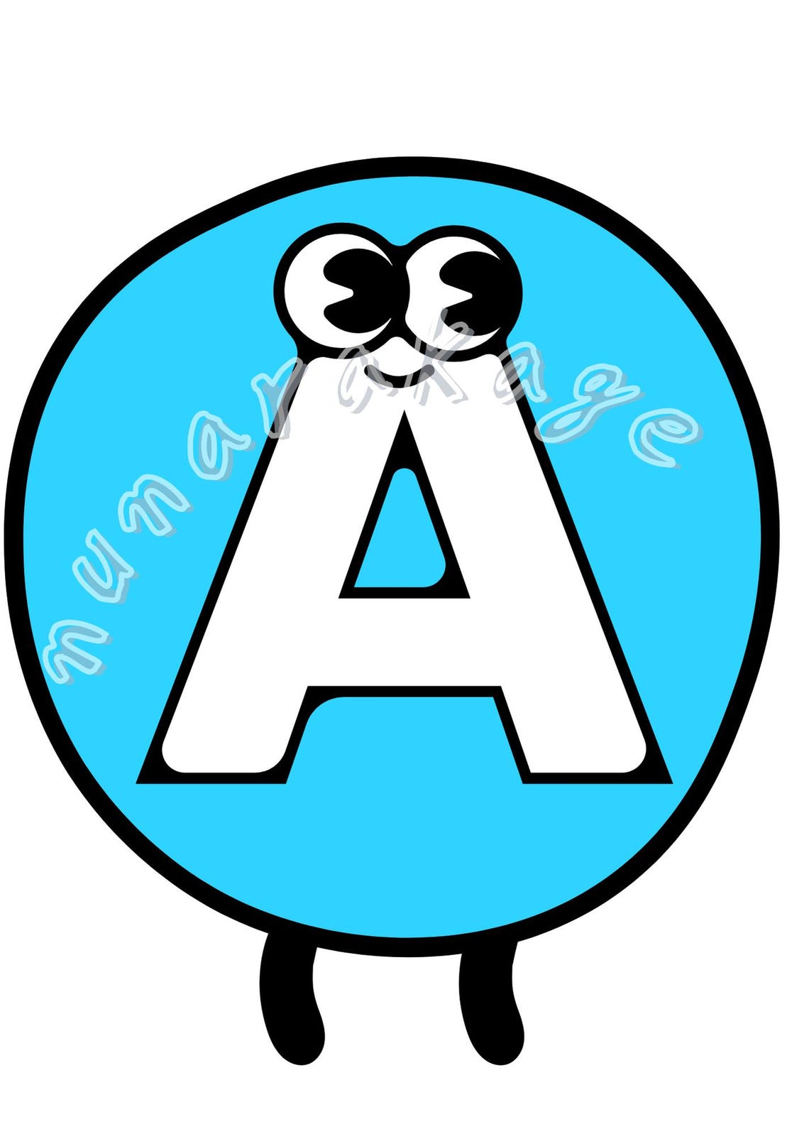 Printable Caterpillar ABC Flashcards – Uppercase Alphabet PDF for ...