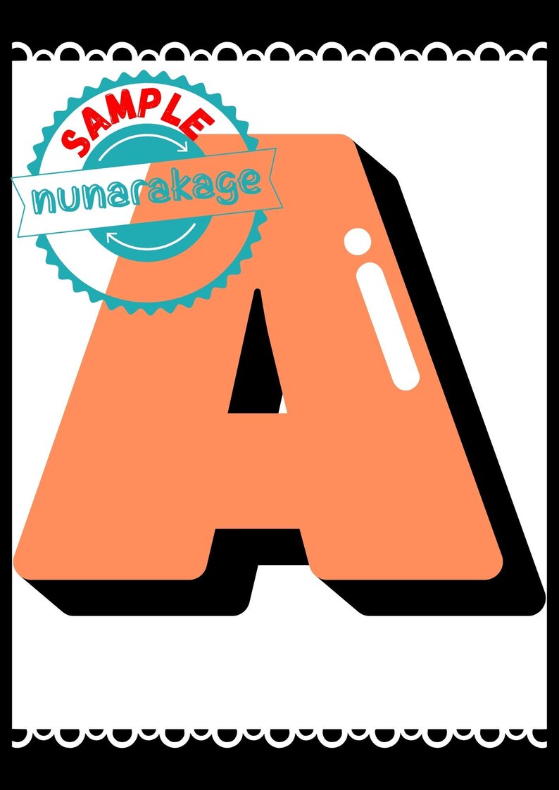 Alphabet Flashcards A–Z Printable | Cute Pastel Letters for Kids ...