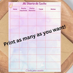 Pumping Tracker PDF | Breastfeeding Log Printable | Instant Download ...