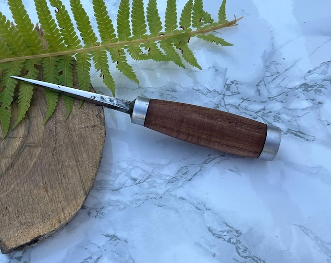 Hand Forged Bush Piercing Tool With Hardened Steel Spike and Wooden ...