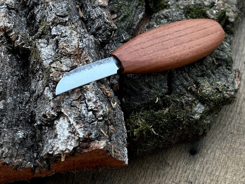 Handmade Wood Carving Knife: High-carbon Steel Detail Knife - Etsy