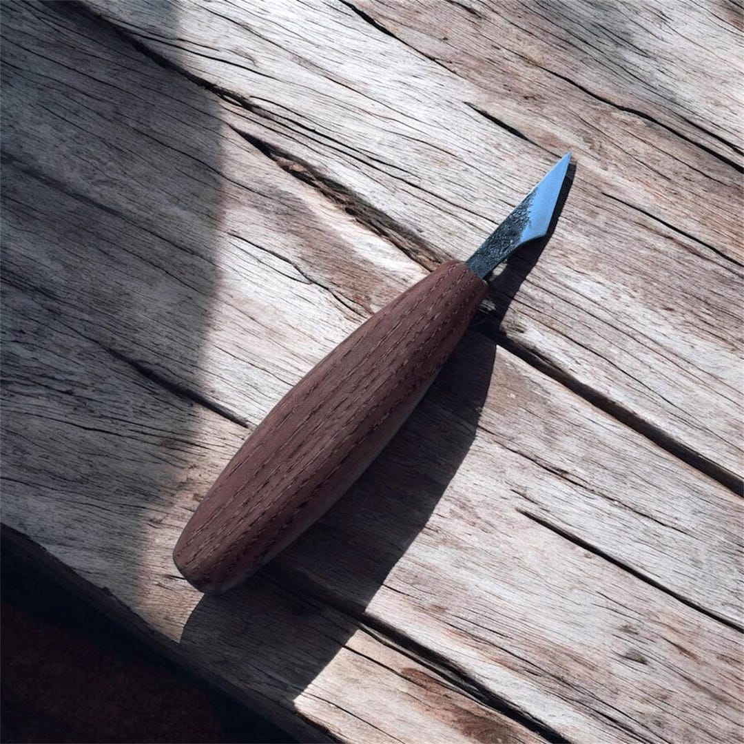 Detail Wood Carving Knife – Hand Forged Precision Whittling Tool With ...