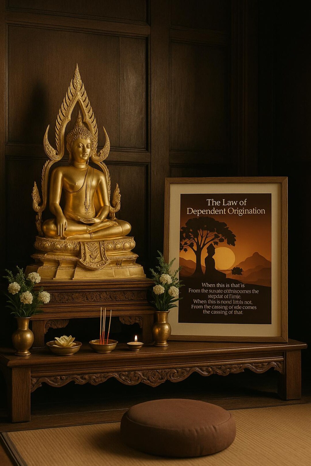The Law of Dependent Origination - Etsy