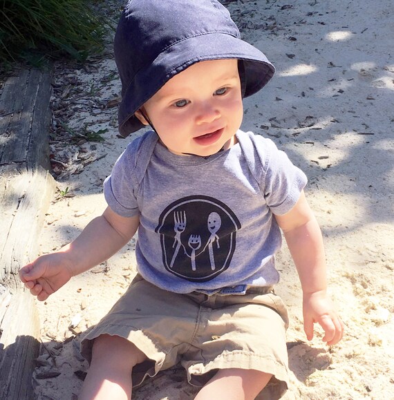 Gray SPORK FAMILY Toddler Shirt/baby Bodysuit | Etsy