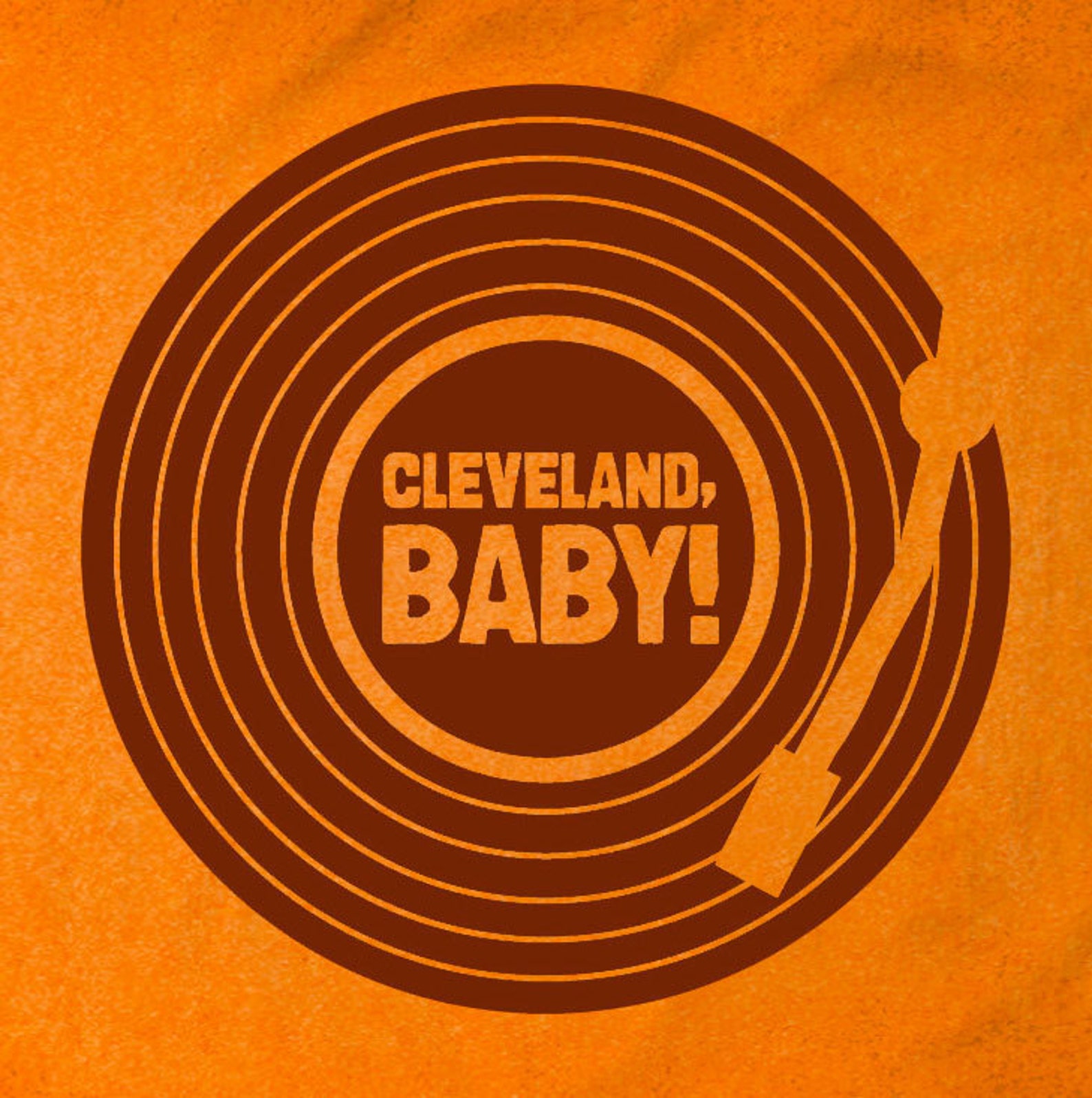 Orange CLEVELAND BABY Toddler Shirt/baby Bodysuit - Etsy