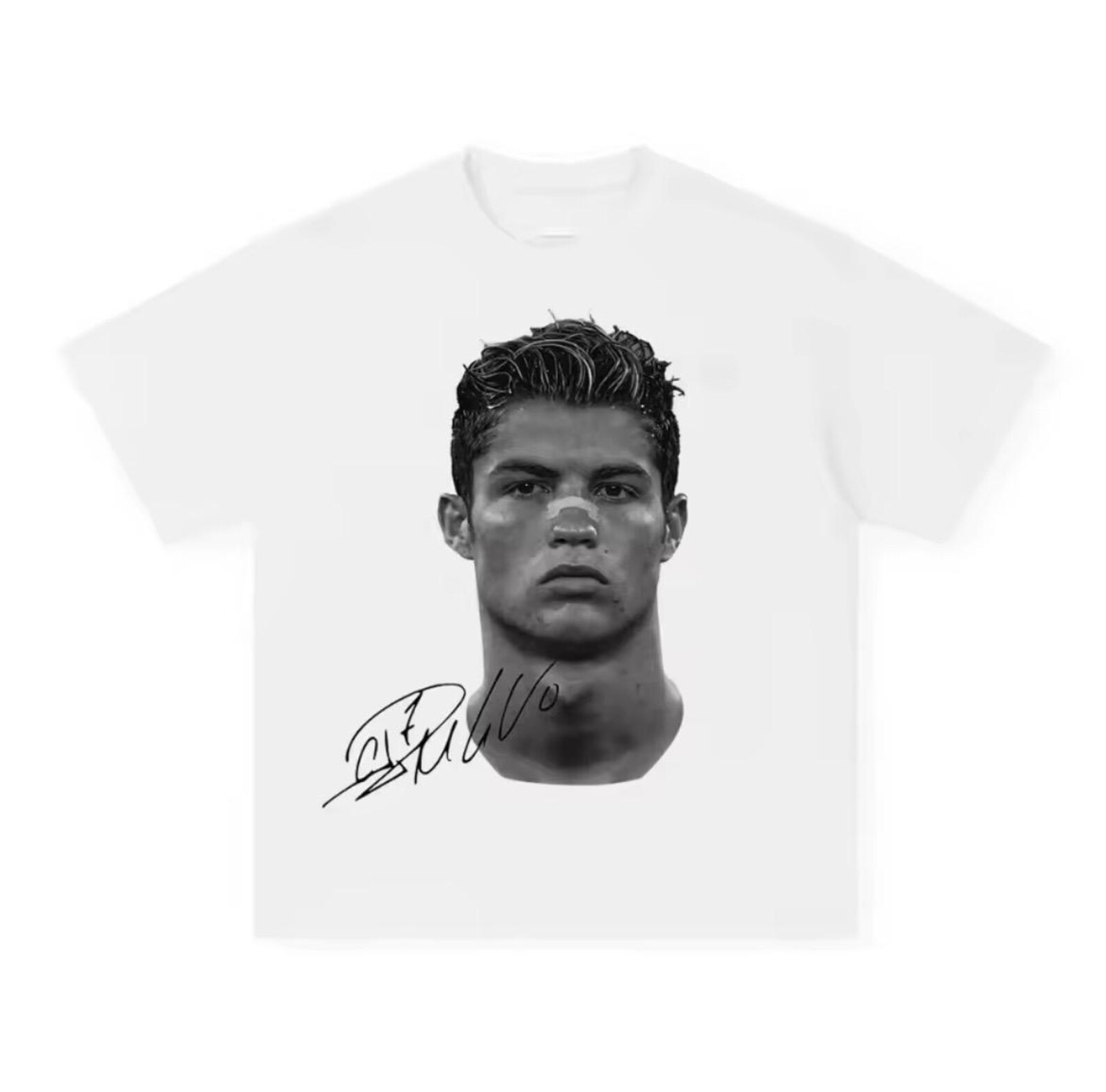 Cristiano Ronaldo Cr7 Madrid Portugal Real Sommer Tshirt Football Y2k ...