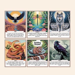 15 Native American Animal Totem Posters • Spirit Animals Classroom ...