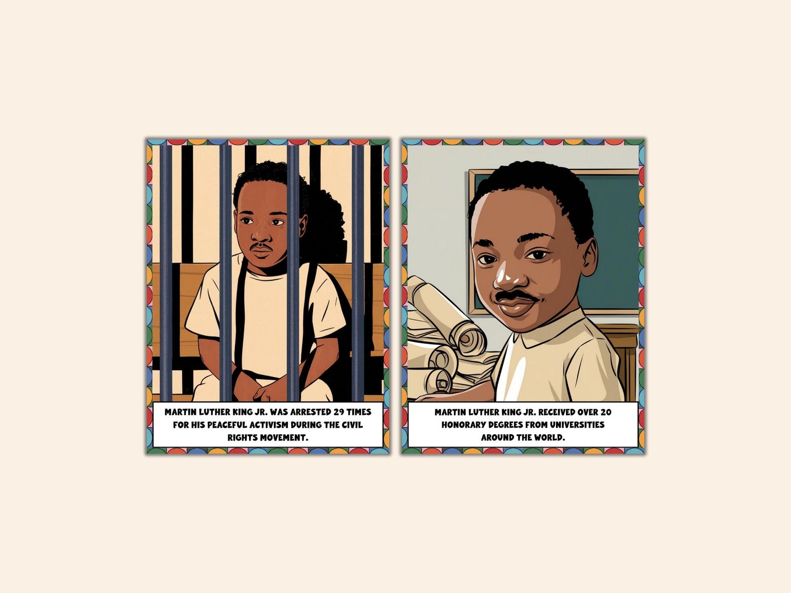 20 Martin Luther King Jr. Fun Facts Posters | Black History Month ...
