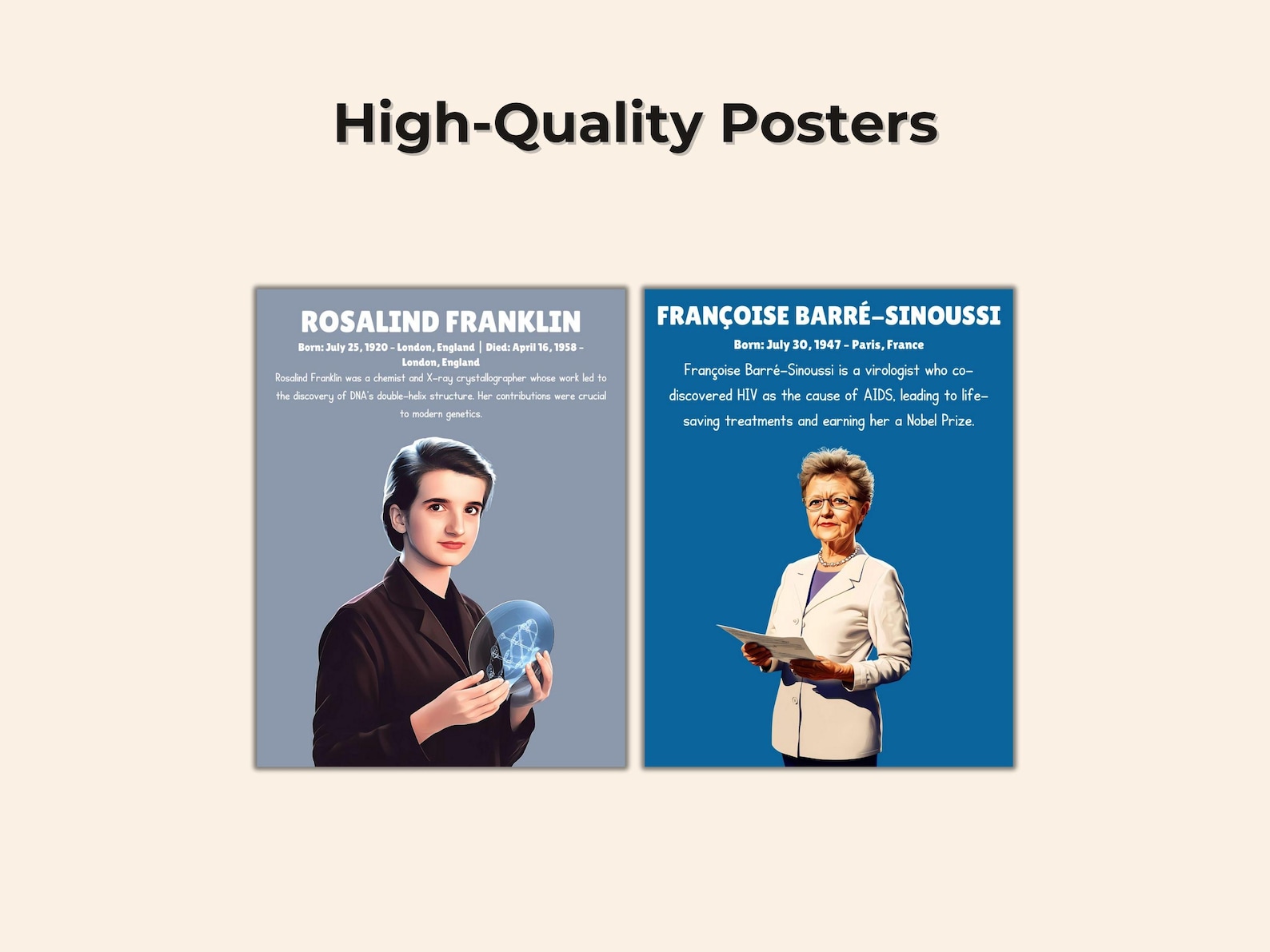 42 Women Scientists & Innovators Biography Posters • STEM Classroom ...