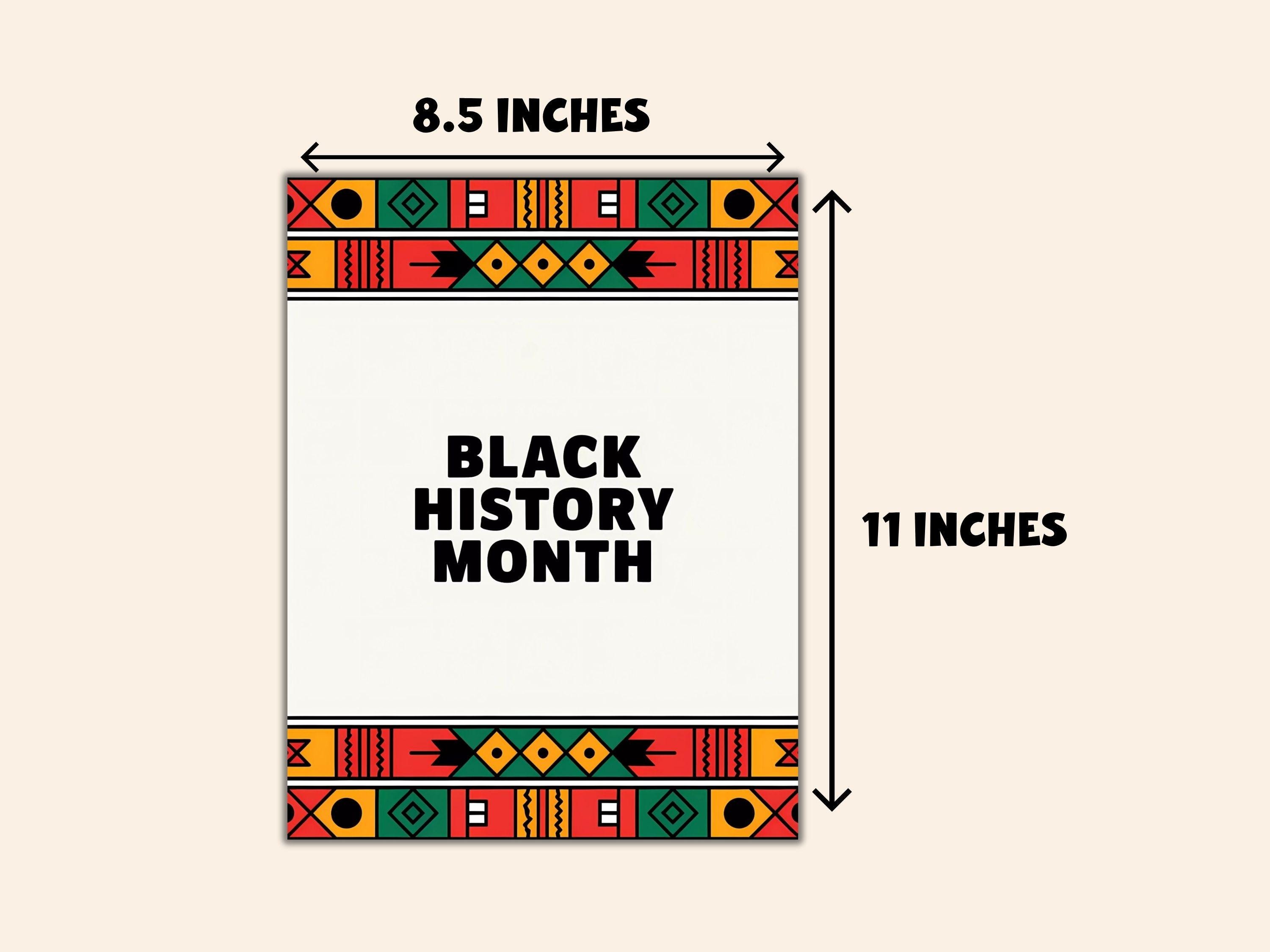 60 Famous Black Leaders Posters | Black History Month Bulletin Board ...