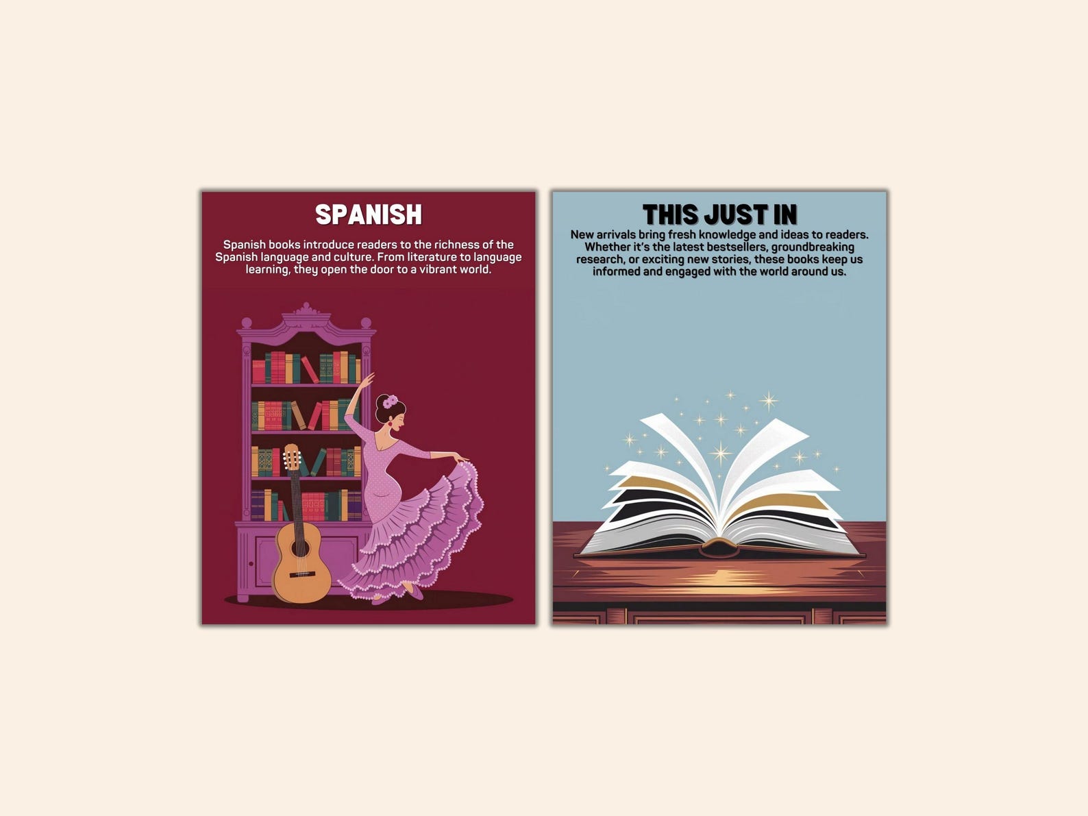 71 Reading Genre Posters • Classroom Library Decor • ELA Literacy ...