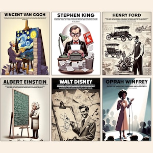 Famous Failures Growth Mindset Posters | 15 Inspirational Quotes for ...