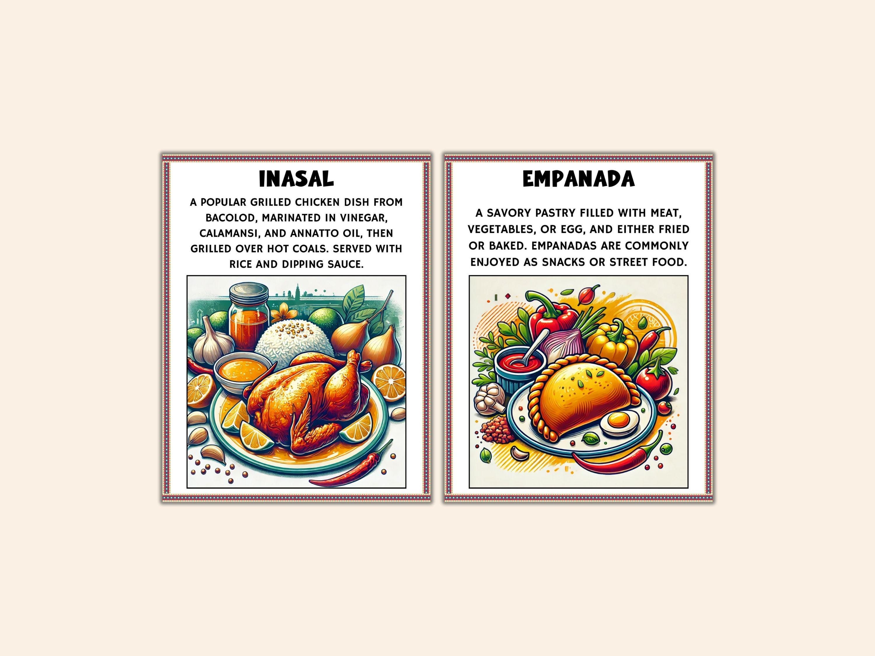 34 Traditional Filipino Foods Posters | Filipino Cuisine Classroom ...