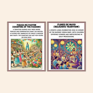 14 Filipino Family Traditions Posters | Filipino Culture & Heritage ...