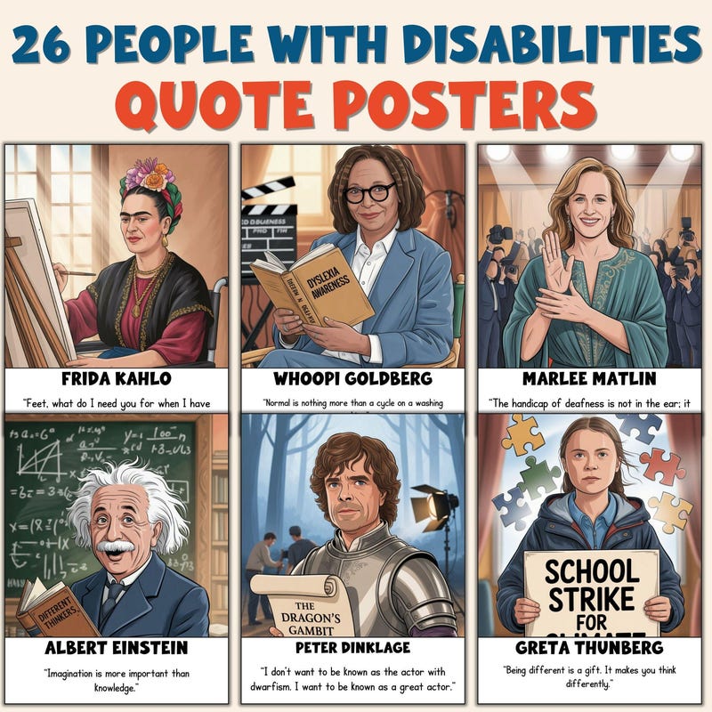People With Disability Quotes - Etsy