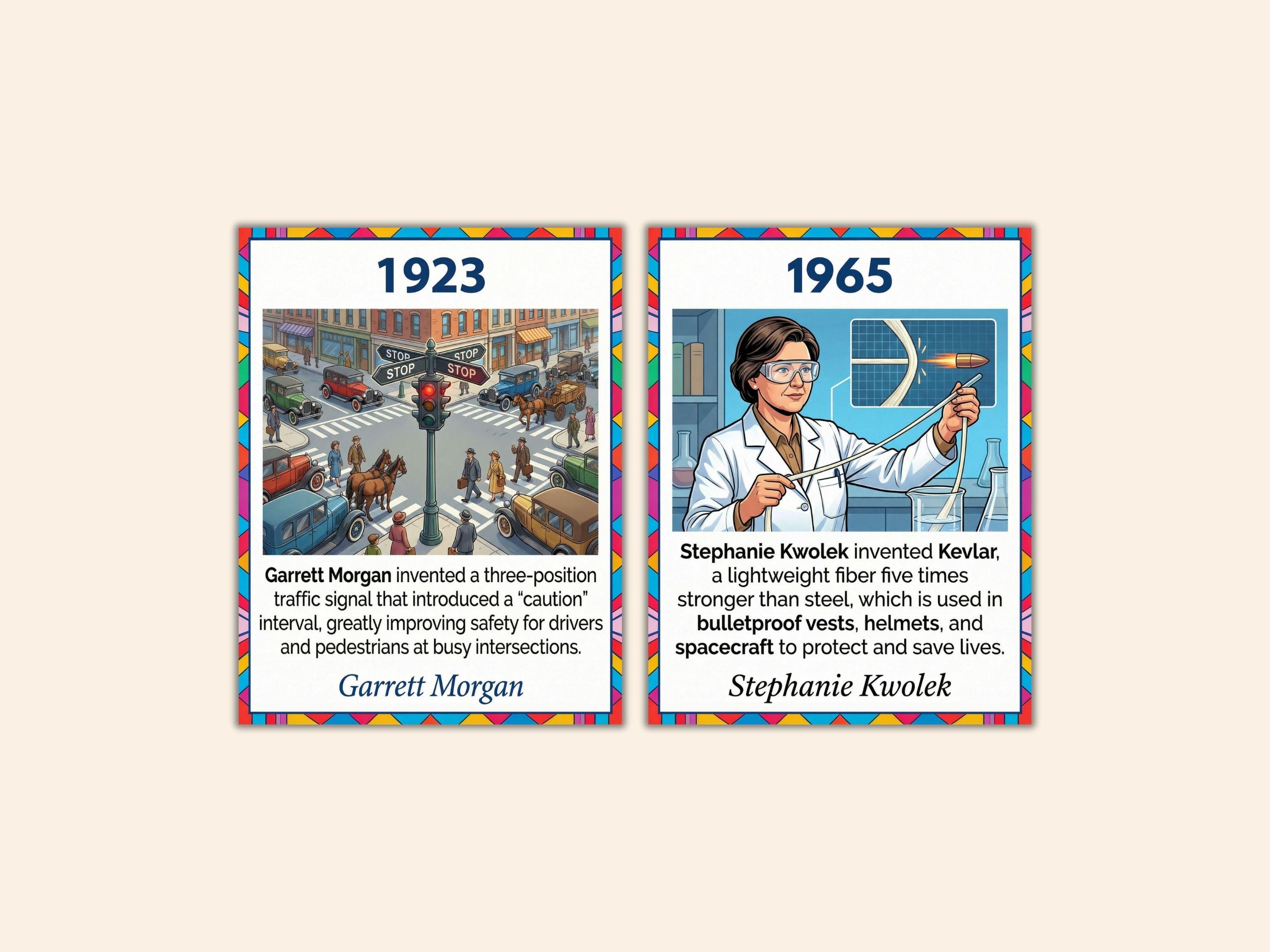Inventors Timeline Posters | 30 Famous Inventions Biography Set ...