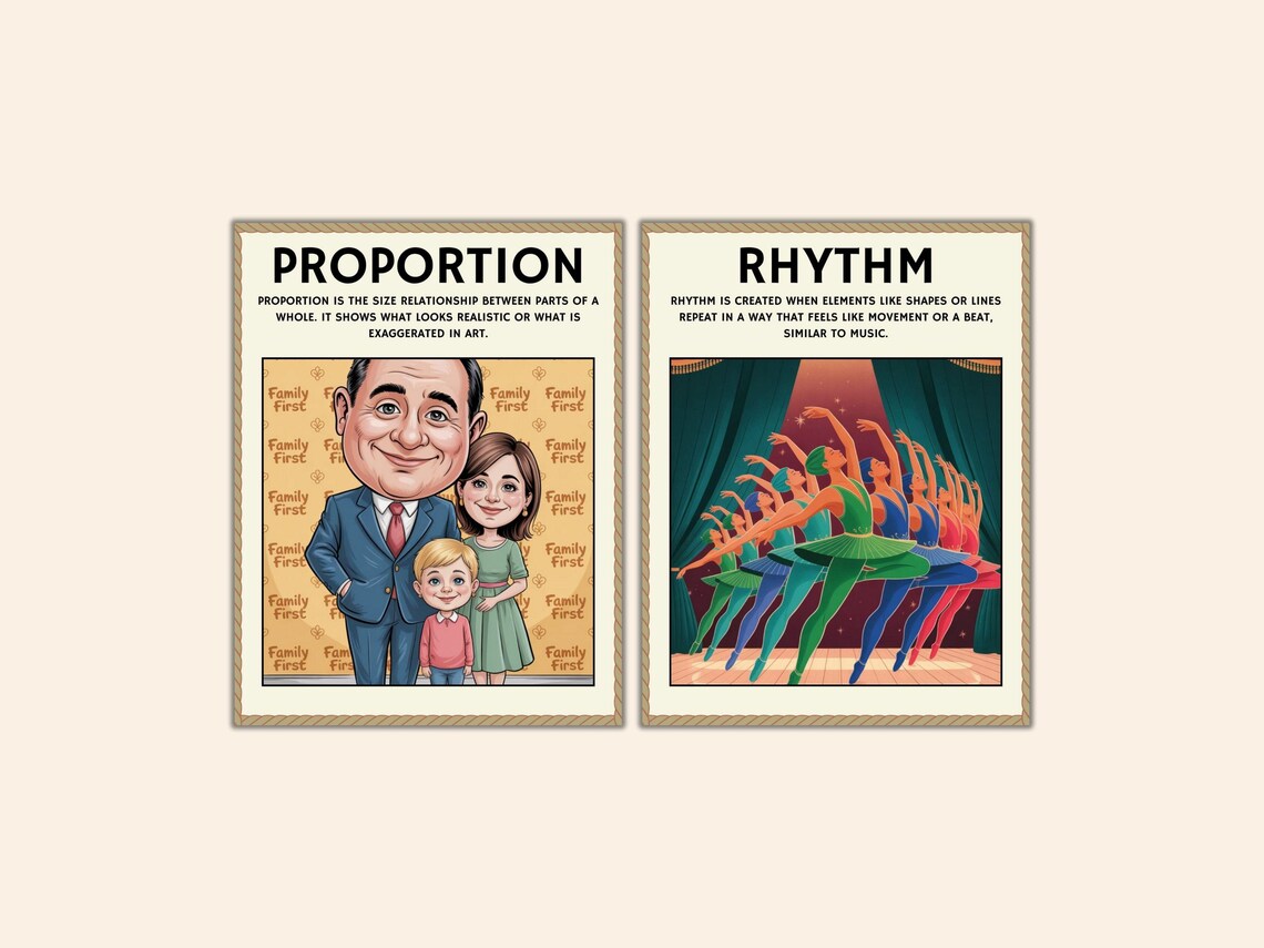 Elements of Art Posters, Principles of Design Posters, Art Classroom ...
