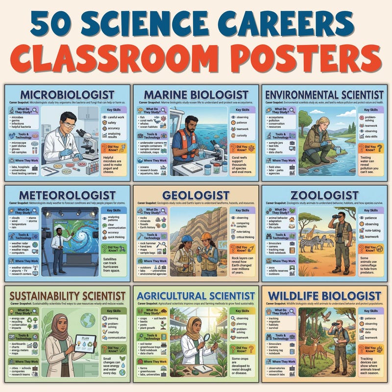 Careers Posters - Etsy UK