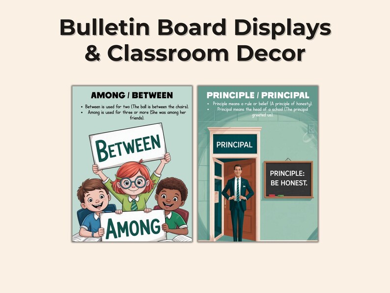 30 Commonly Confused Words Posters, Homophones, ELA Classroom Decor ...