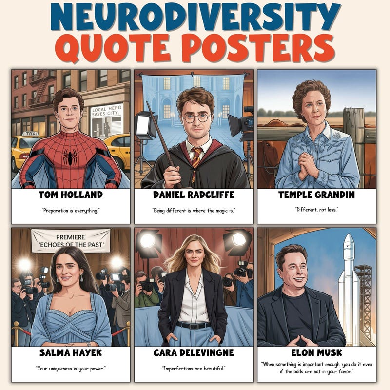 Adhd Posters - Etsy