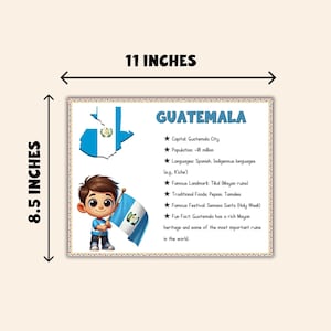 21 Hispanic Countries Fact Cards • Spanish Classroom Geography ...