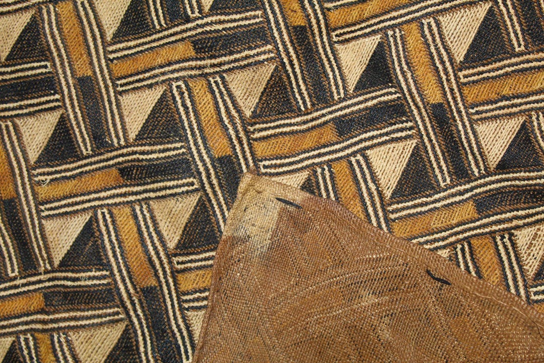 African Kuba Bakuba Fabric for Hom Decor/ Bakuba Congo Fabric - Etsy