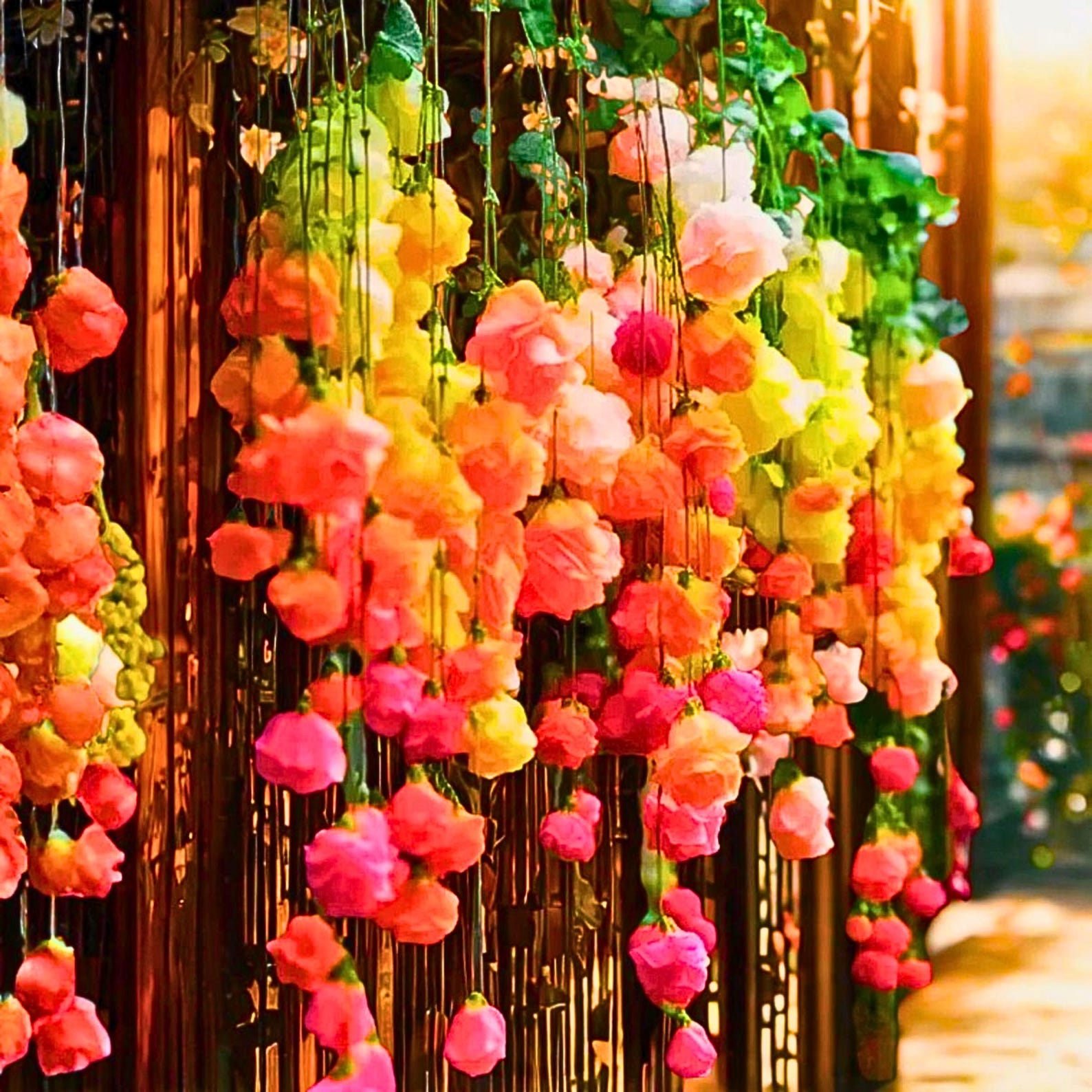 25 Rainbow Weeping Begonia Seeds – Cascading Colorful Begonia for ...