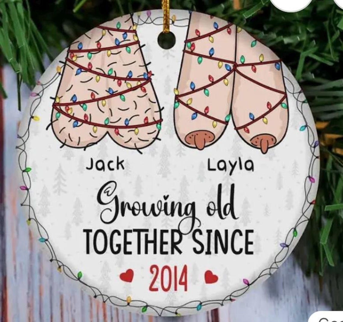 Growing Old Together Since- Customize Names and Year - Etsy