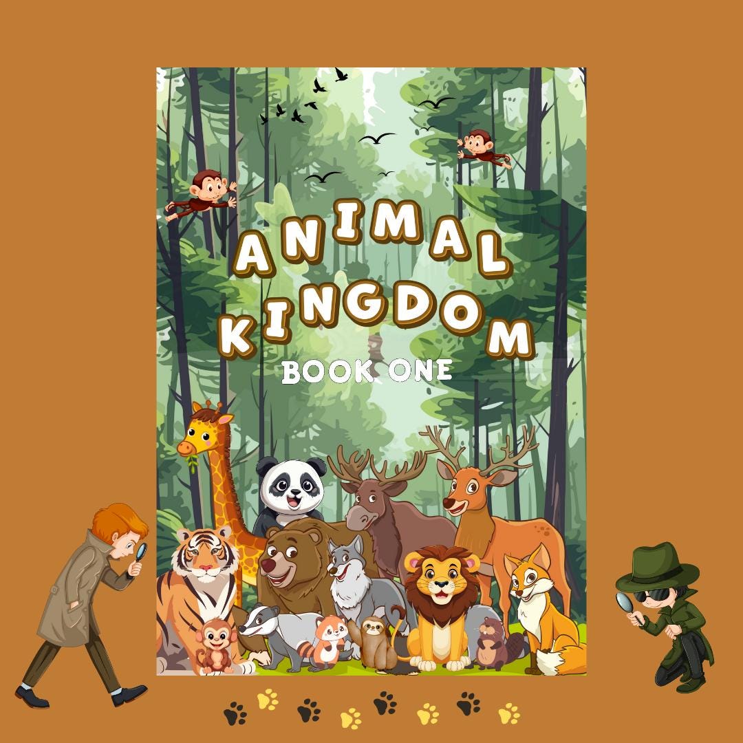 Animal Kingdom Mammals Book 1, Fun & Educational Fact Book for Kids ...