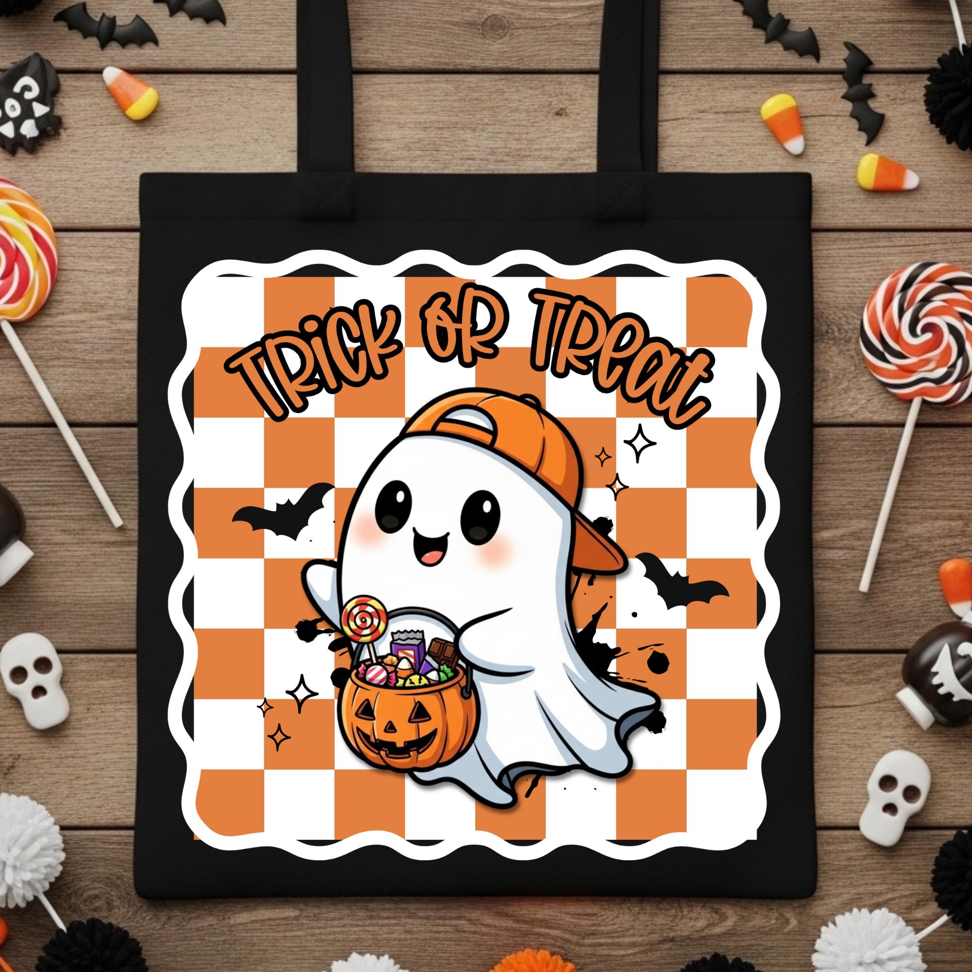 Adorable Trick or Treat Ghost Sublimation Bundle – Cute Chibi Halloween ...