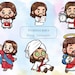 Kawaii Chibi Jesus Clipart Bundle: Christian PNG (digital Download) - Etsy