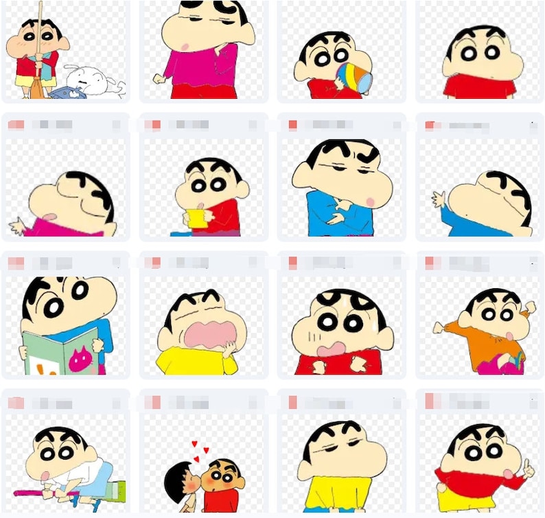 101 Cartoon Characters Crayon Shin-chan Image Patterns, Png Free Cutout ...