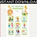 Printable Bedtime Routine Chart Digital Download Jungle Animals by ...