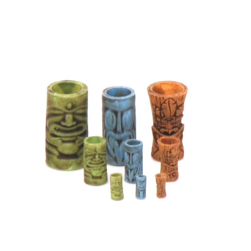 Miniature Tiki Bar - Etsy