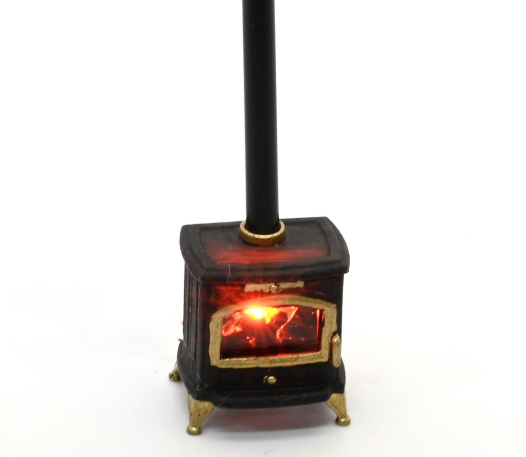 Dollhouse Miniature, 1:48 AG Wood Stove Kit NEW!~ Not Painted - Etsy