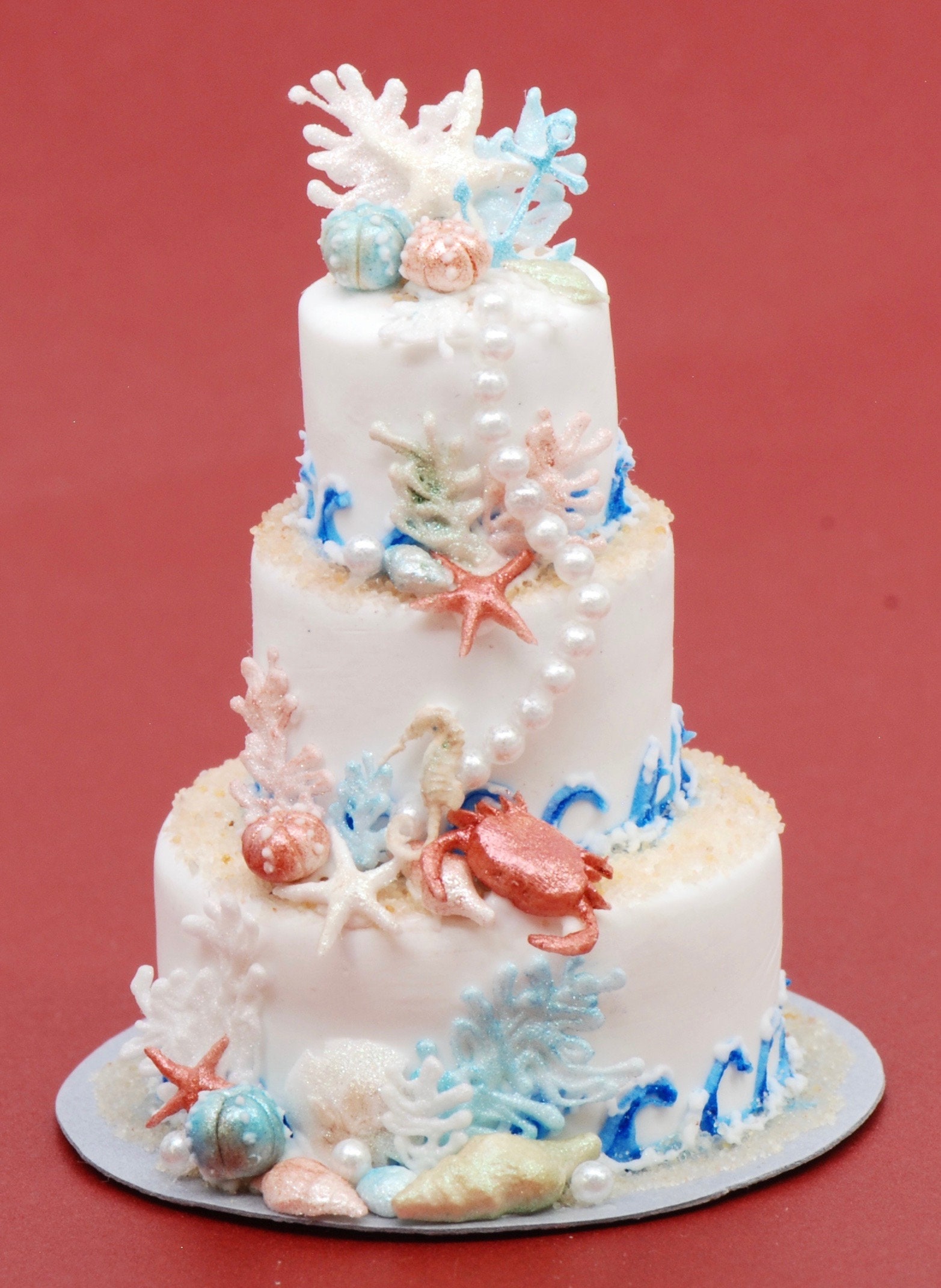 1:12 Mystical Ocean Cake kit | Etsy