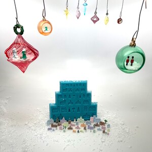 Miniature Gingerbread House Fronts Mold -NEW UV Resin Ready Clear Molds ...