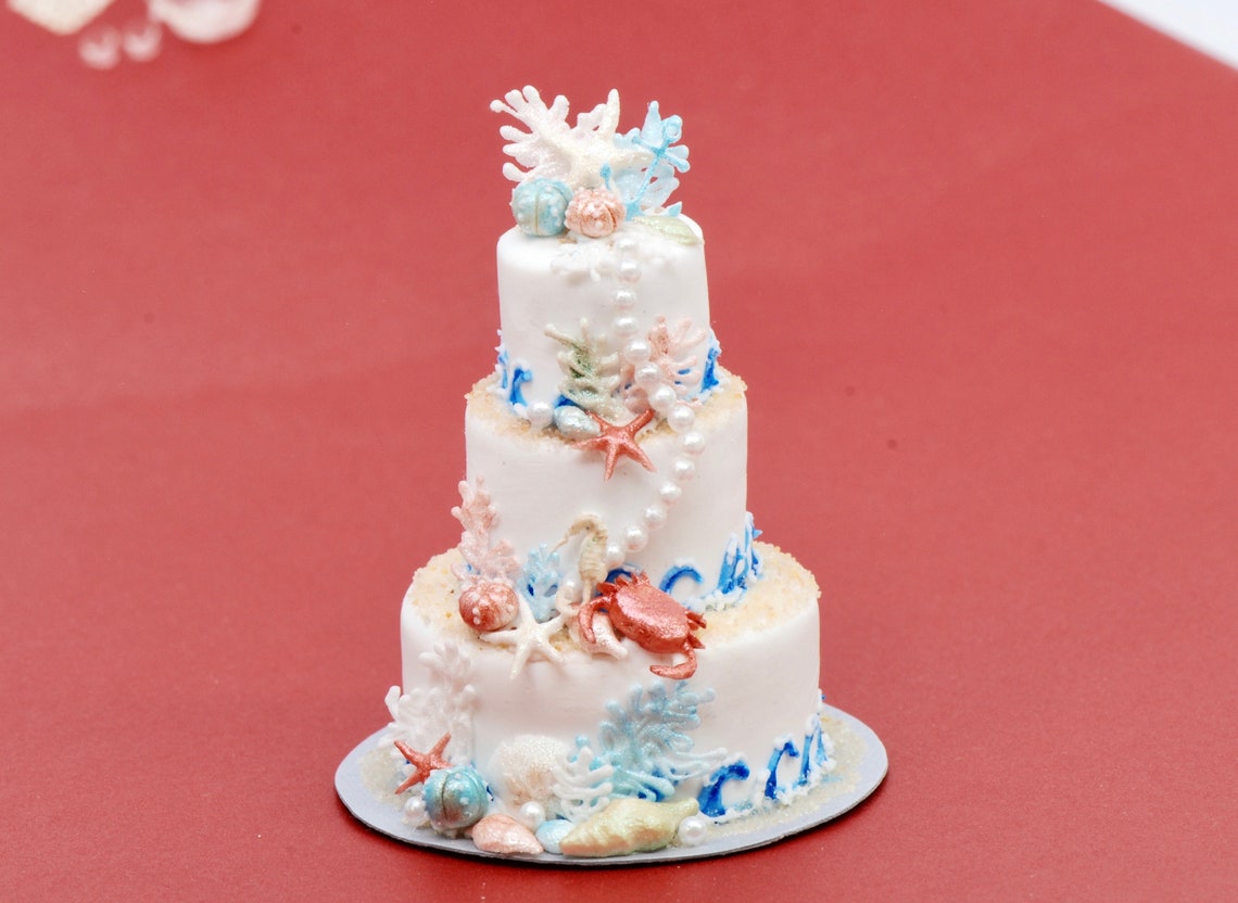 1:12 Mystical Ocean Cake kit | Etsy