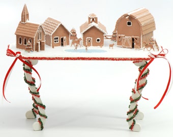 Gingerbread Village | Etsy