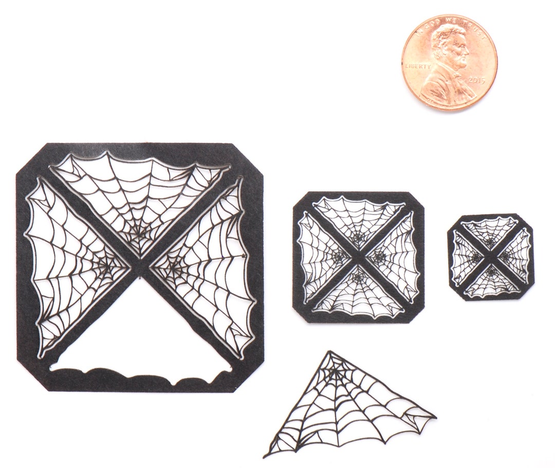 Corner Spider Webs~ All 3 Scales~ NEW! - Etsy